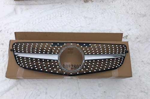 Решетка радиатора mercedes C W 204 Diamond