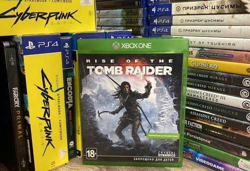 Rise of the tomb raider Xbox One б/у
