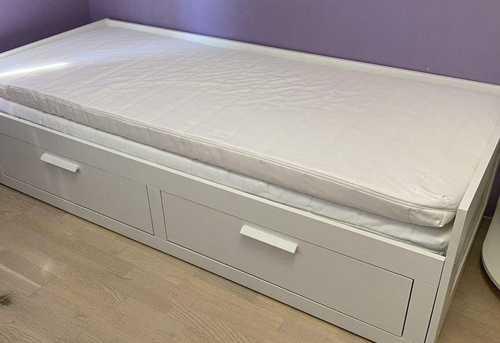 Кровать раздвижная IKEA Brimnes