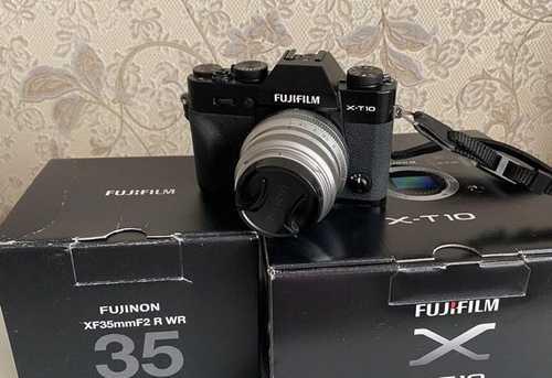 Беззеркальный фотоаппарат fujifilm x-t 10