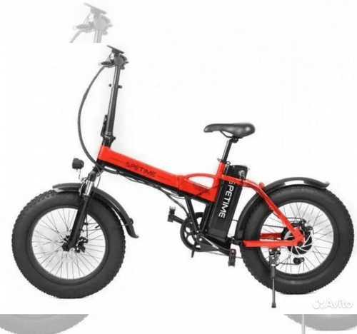 Электровелосипед Spetime E-Bike F6 PRO Red+Black