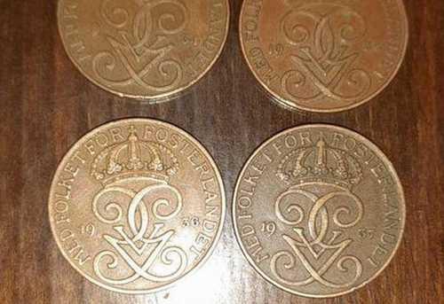 Шведские монеты 5 оре