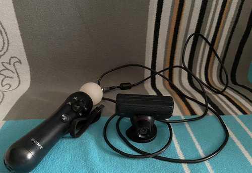 Playstation move для ps3 с камерой