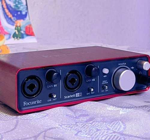 Звуковая карта focusrite scarlett 2i2 2