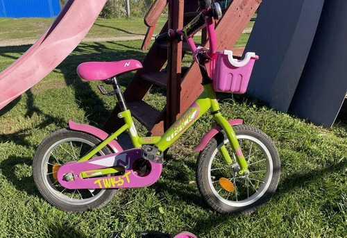 Велосипед детский для девочки Novatrack
