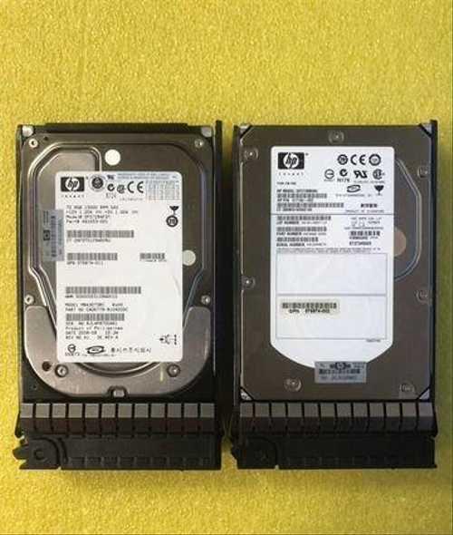 Жесткий диск HP 72GB 6G 15K SAS 3.5 P№ 481653-001