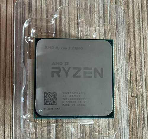 Процессор AMD ryzen 3 2200g