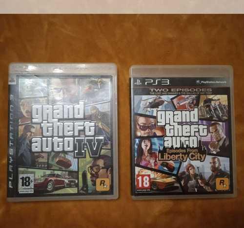 GTA IV и Episodes from Liberty City PS3