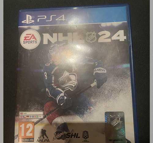 Диск NHL 24 ps4