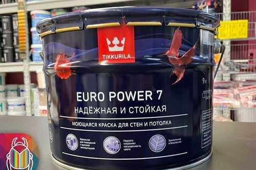 Краски Tikkurila Euro Power 7