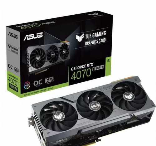 Asus 4070ti super Tuf OC NEW гарантия 3 года