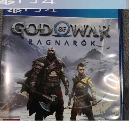 God of war ragnarok ps4 диск бу