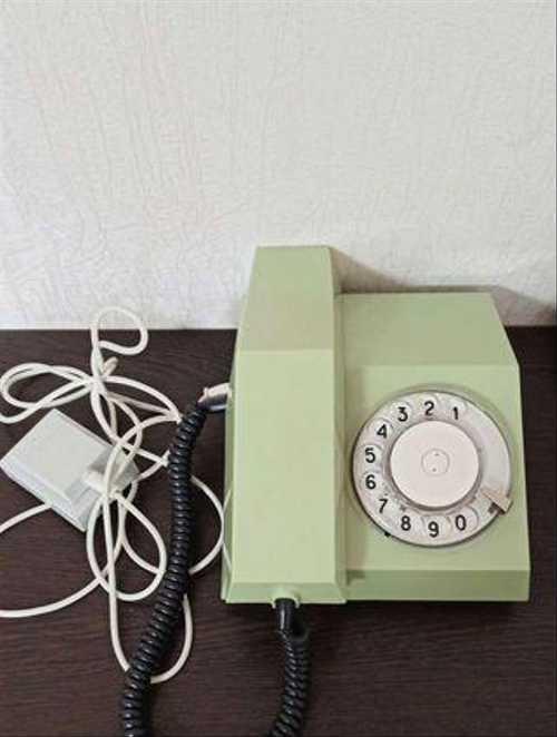 Стационарный телефон дисковый, СССР