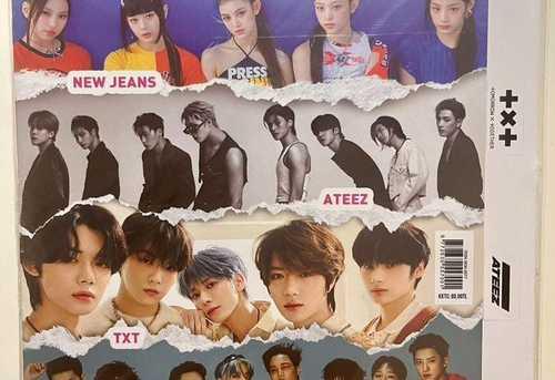 Kpop журнал (набор с разными группами)