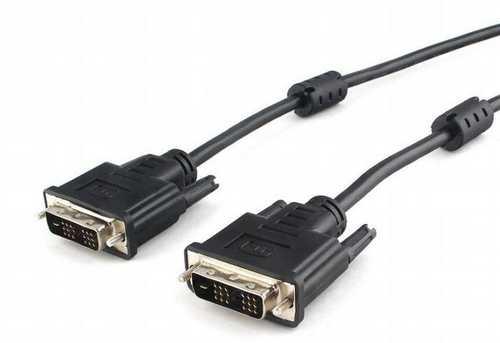 Кабель DVI-D single link Cablexpert CC-dvil-BK-6