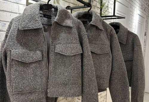 Бомбер букле как Zara