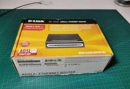 Роутер D-Link DSL-2500U маршрутизатор