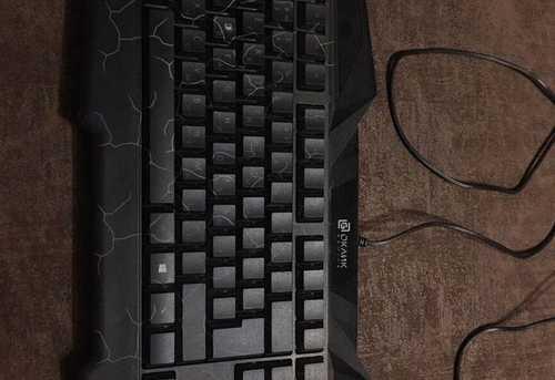 Игровая клавиатура с подсветкой оклик 731g