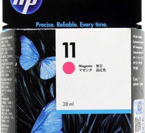 HP C4837A (11) картридж пурпурный (истекший срок г