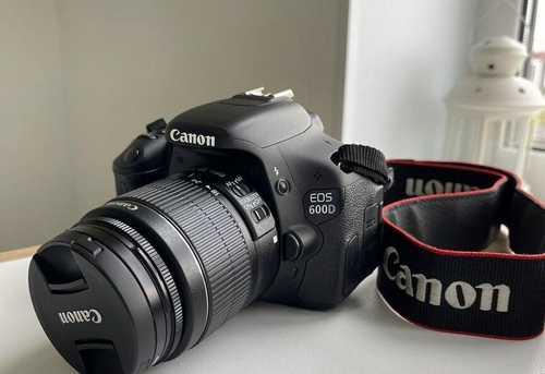 Canon eos 600d + 18-55mm f/3.5-5.6