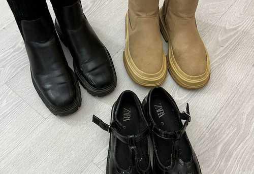 Ботинки сапоги туфли Zara 37