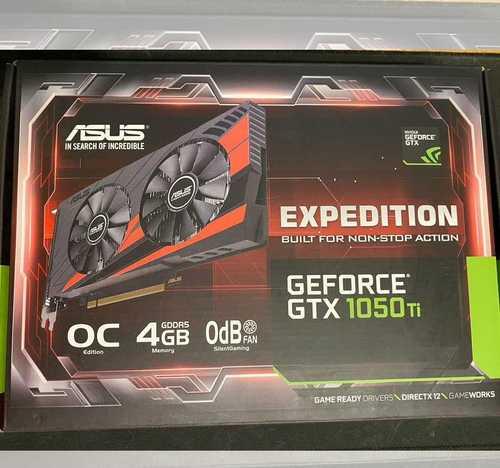 Видеокарта asus gtx 1050 ti 4gb