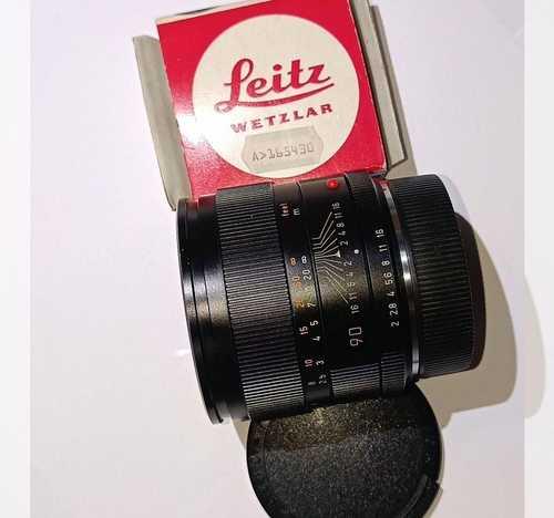 Leica leitz Summicron-R 90mm F/2 E55 Pre-asph 342x