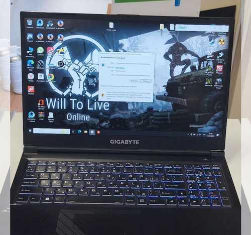 15.6" GIGABYTE G5 GE, Core i5, RAM 16ГБ, 512 ГБ, GeForce RTX 3050 4 ГБ