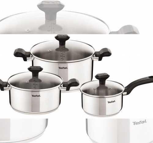 Набор кастрюль Tefal Comfort Max C973S674 6 пр. се