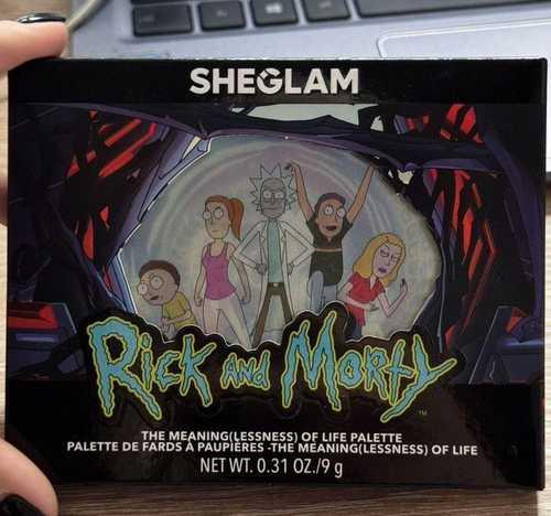 Палетка теней Sheglam Rick and Morty новая