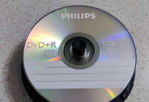 Чистые диски DVD 21 штука