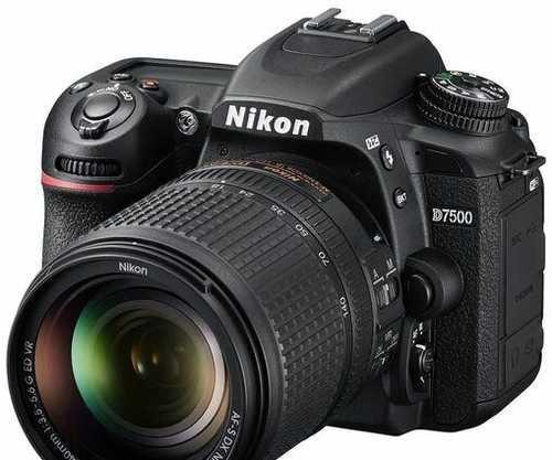 Nikon D7500 AF-S DX Nikkor 18-140 f/3.5-5.6G ED VR