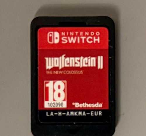 Wolfenstein 2 Nintendo switch