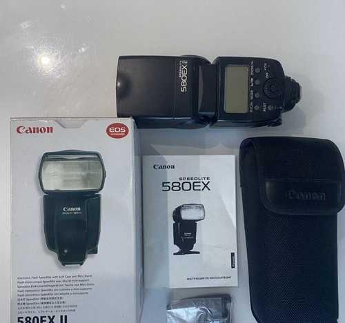 Вспышка камеры canon speedlite 580ex ii