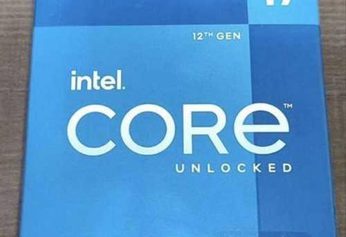 Intel core i7 12700k