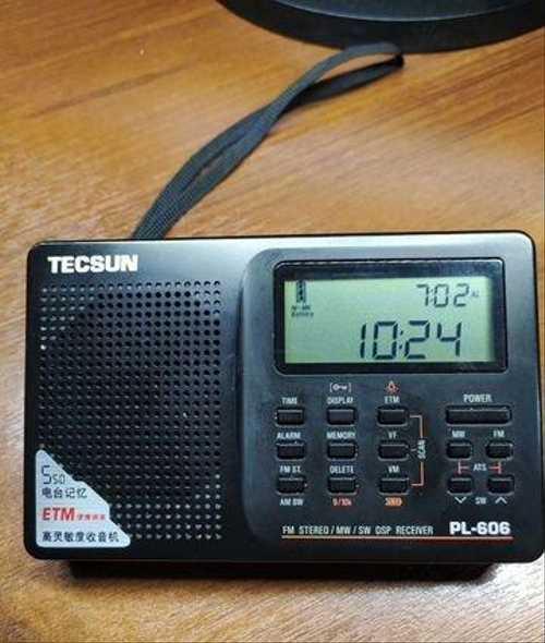 Радиоприемникtecsun PL-606