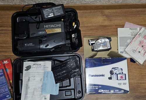 Видеокамеры Panasonic dvd /Hitachi VHS