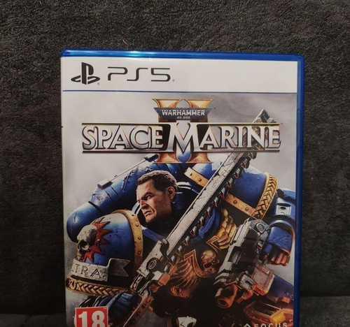 Warhammer 40.000 Space Marine 2 ps5 диск