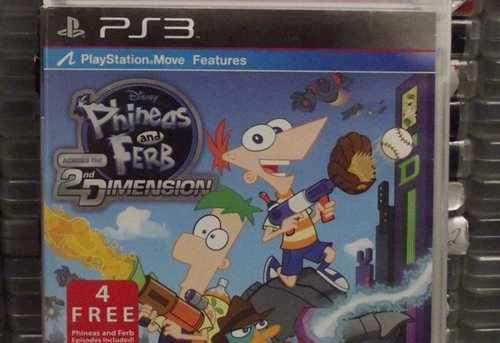 PS3 Phines and Ferb across the 2nd Dimension
