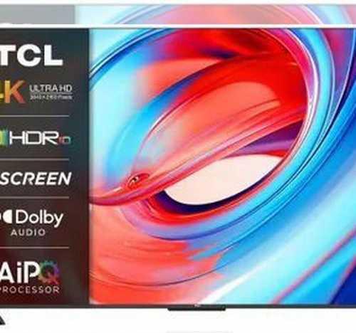 55" Телевизор TCL 55V6B-CN, 4K Ultra HD, черный, с