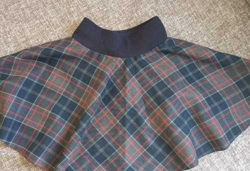 Школьная юбка для девочки размер 116-122