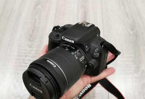 Canon EOS 100d kit 18-55mm IS STM пробег 5800