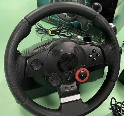 Руль Logitech driving force gt