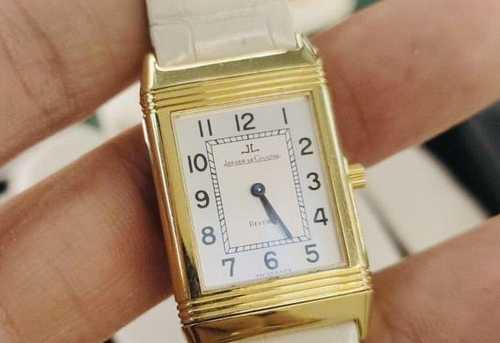 Часы jaeger lecoultre reverso Золотые