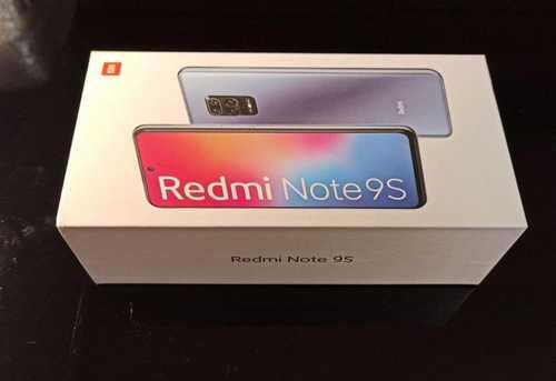 Упаковка Redmi Note 9S Interstellar