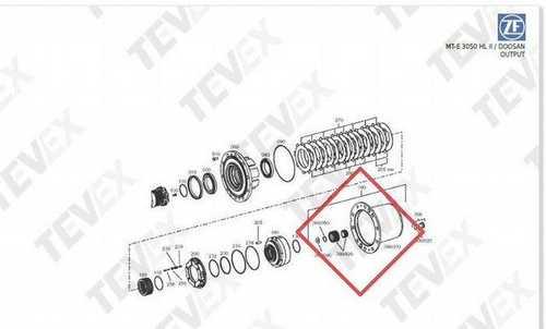 Бортовой редуктор 3050