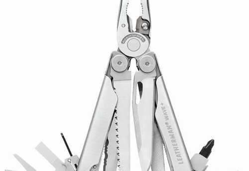 Мультитул Leatherman Wave Plus, серебристый A396