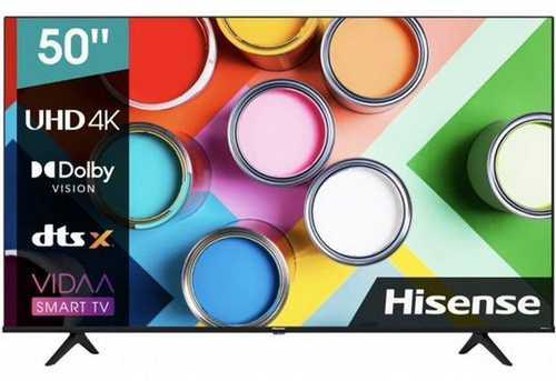 Телевизор hisense 50A6BG, 50"(127 см), UHD 4K