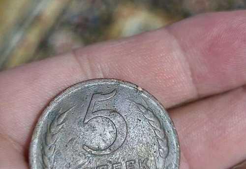 Монеты 5копеек 1924г