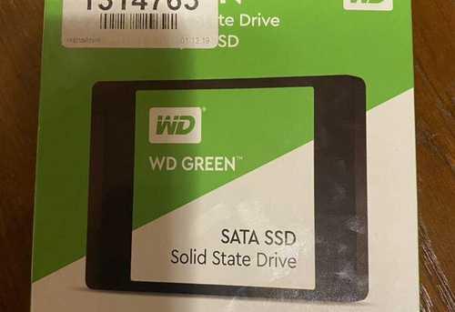 Ssd накопитель Wd green 480 gb